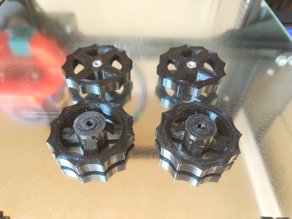 Level Knob M3 30mm + 40mm by MSergW | Download free STL model ...