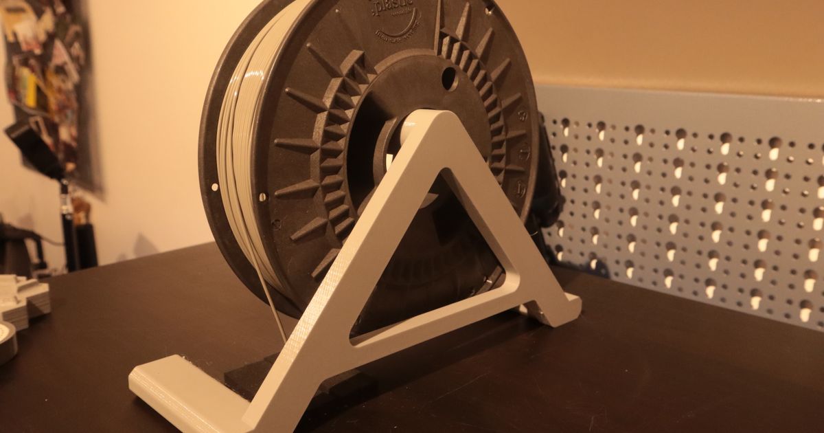 Simple Filamentspool Holder by Mobot | Download free STL model ...