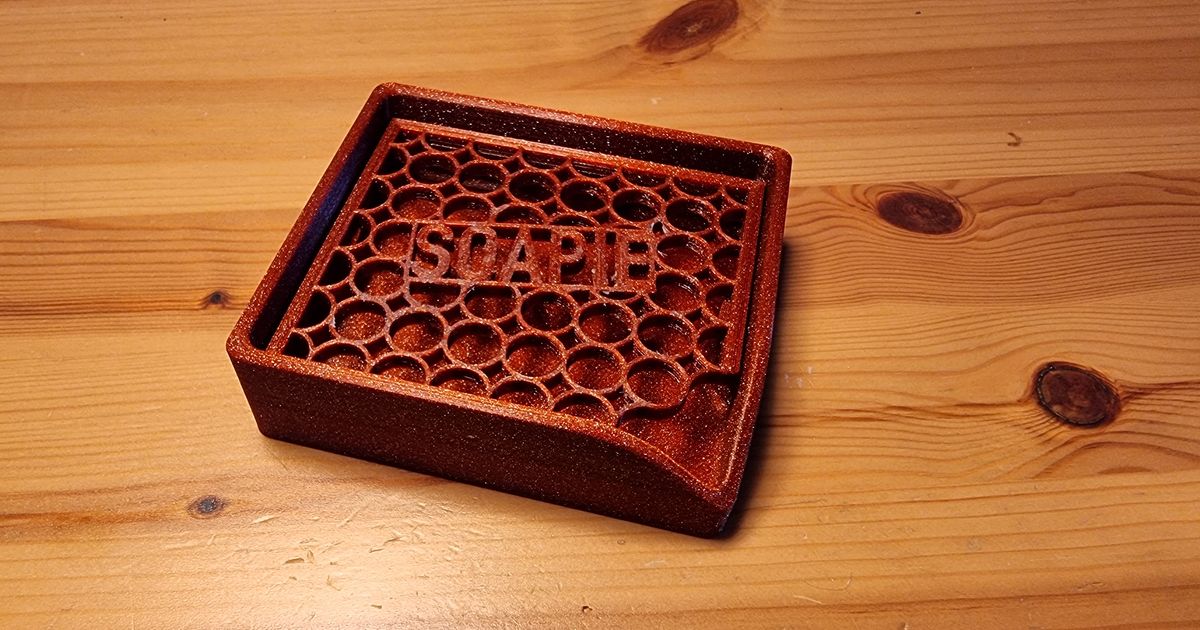 Soap dish "SOAPIE" by Rick | Download free STL model | Printables.com