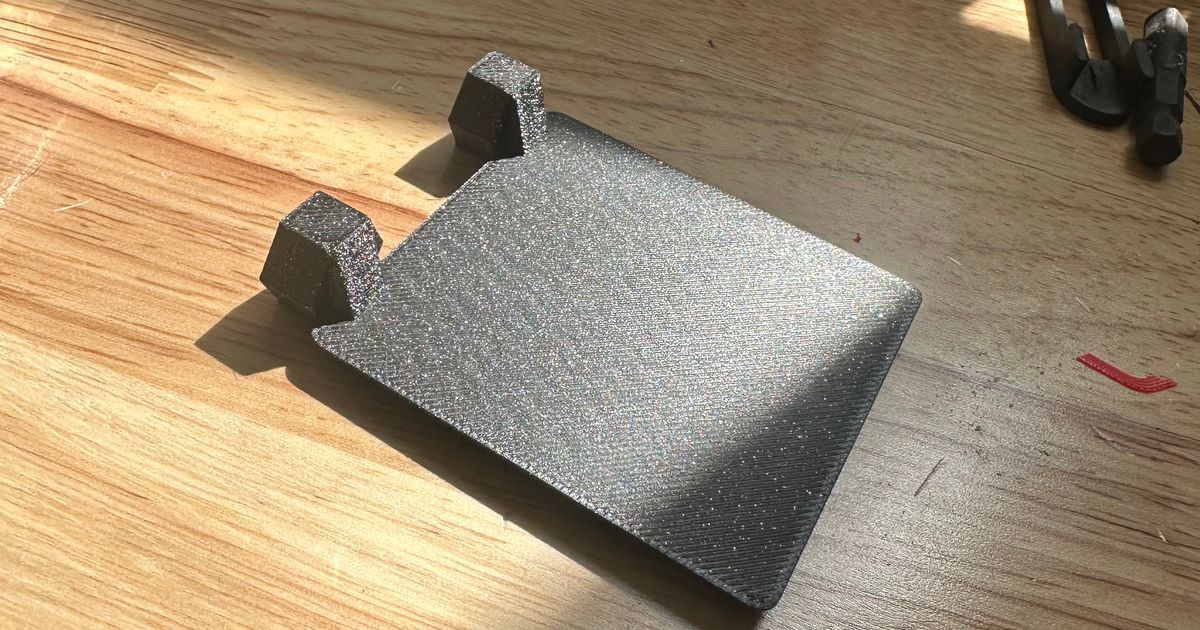 HSW 60mm square shelf by freeformz | Download free STL model | Printables.com