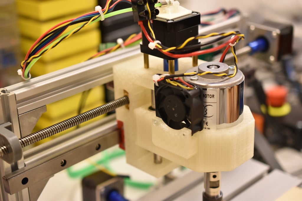 Better Spindle and Rail for Woodpecker CNC by ftobler | Download free ...