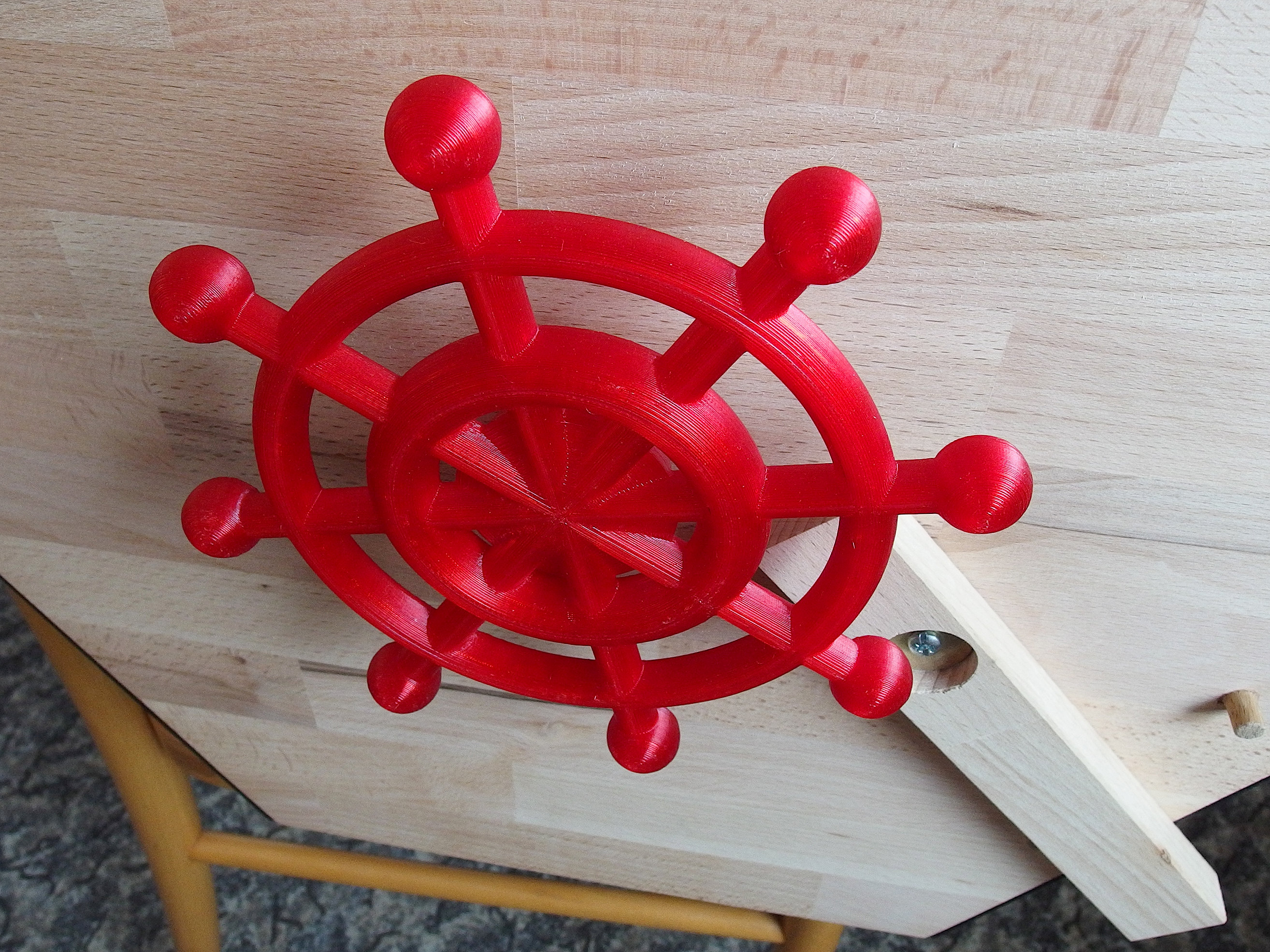 Ship's wheel. by Johny5 | Download free STL model | Printables.com