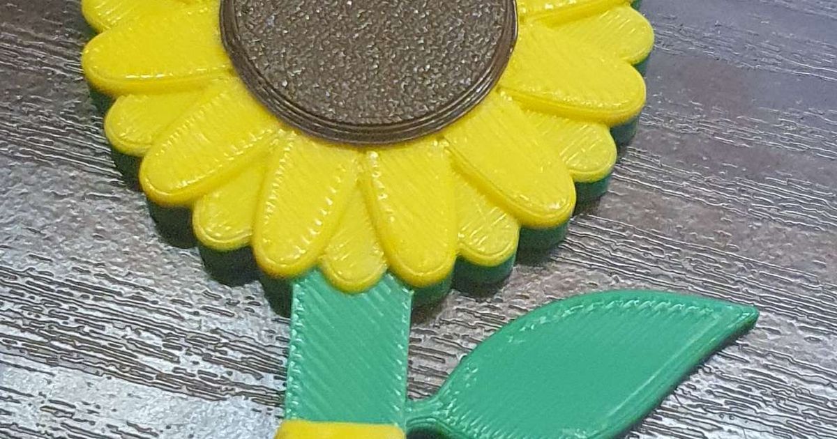 Sunflower Hook by Matthew D | Download free STL model | Printables.com