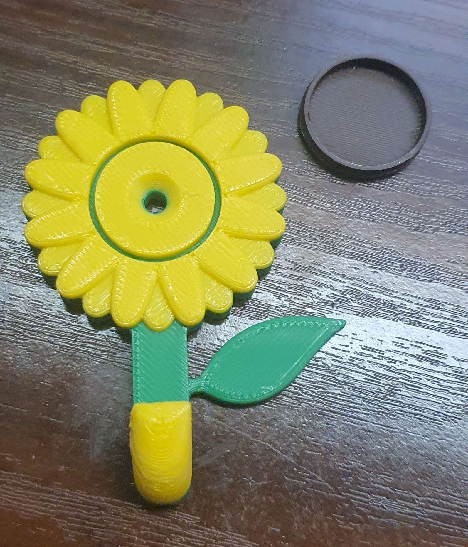 Sunflower Hook by Matthew D | Download free STL model | Printables.com