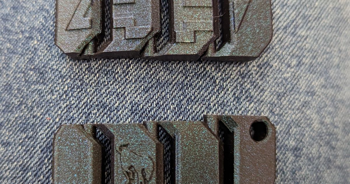 Flexi Keychain by RWBDesigns | Printables Store