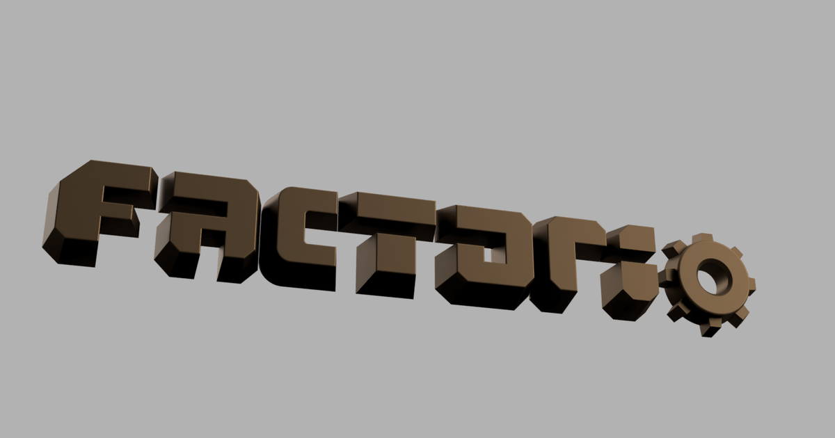 Factorio Logo