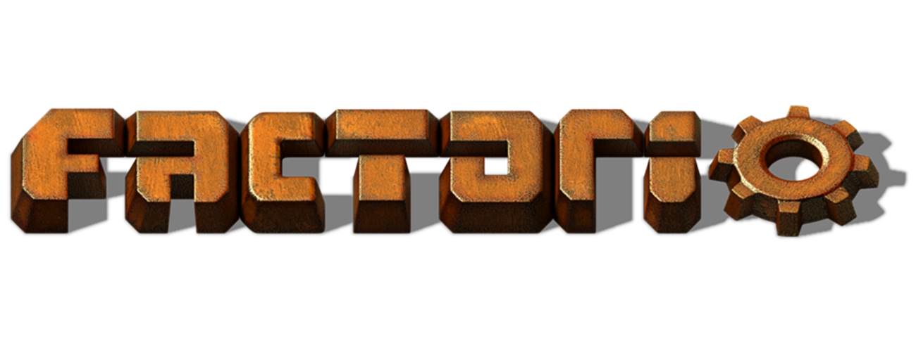 Factorio logo von David Týř | Kostenloses STL-Modell herunterladen | Printables.com