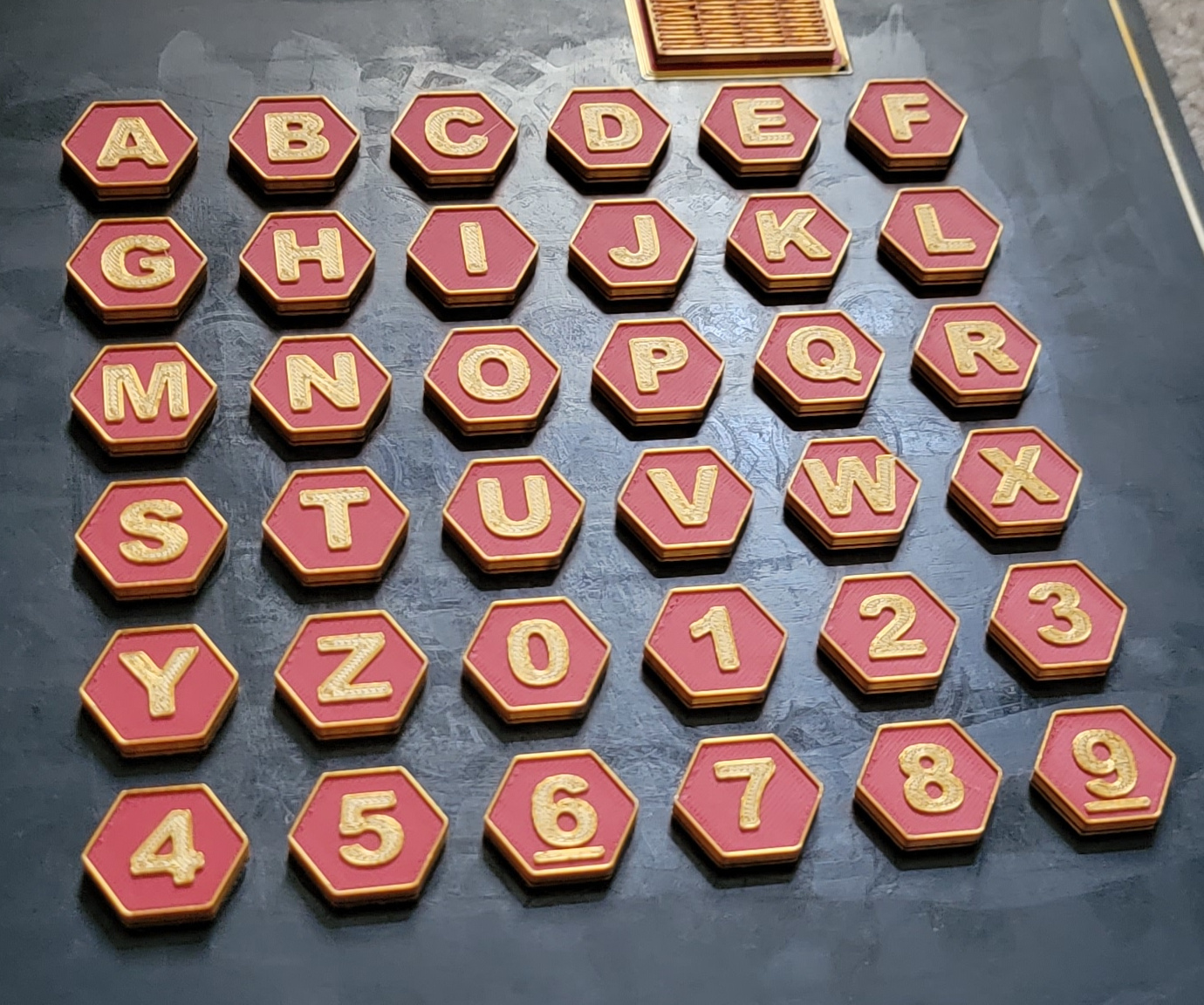 Customizable Game Tokens by Bill Westrick | Download free STL model ...