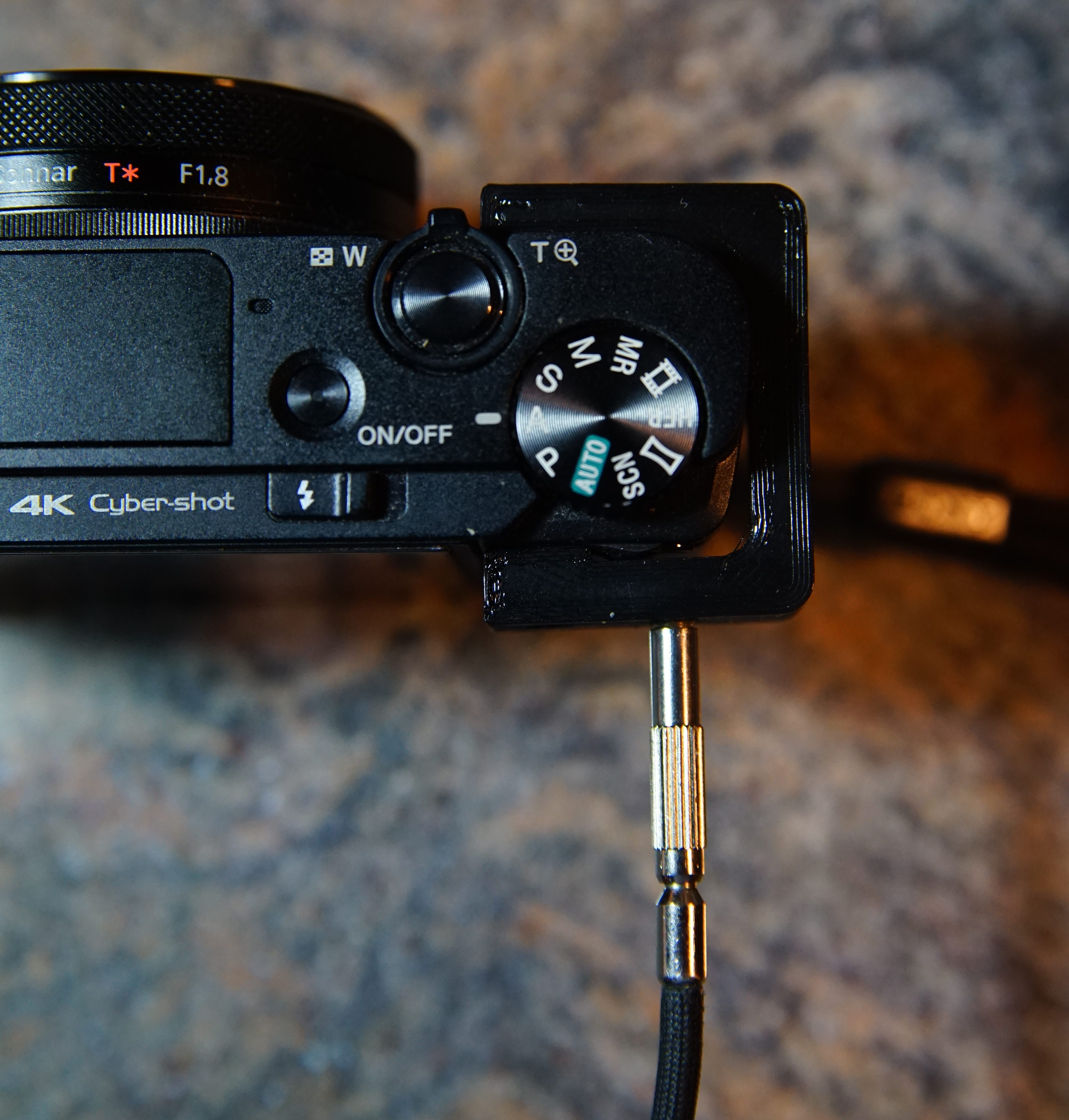 Sony RX100 remote wire release for movie button by TheScilab | Download ...