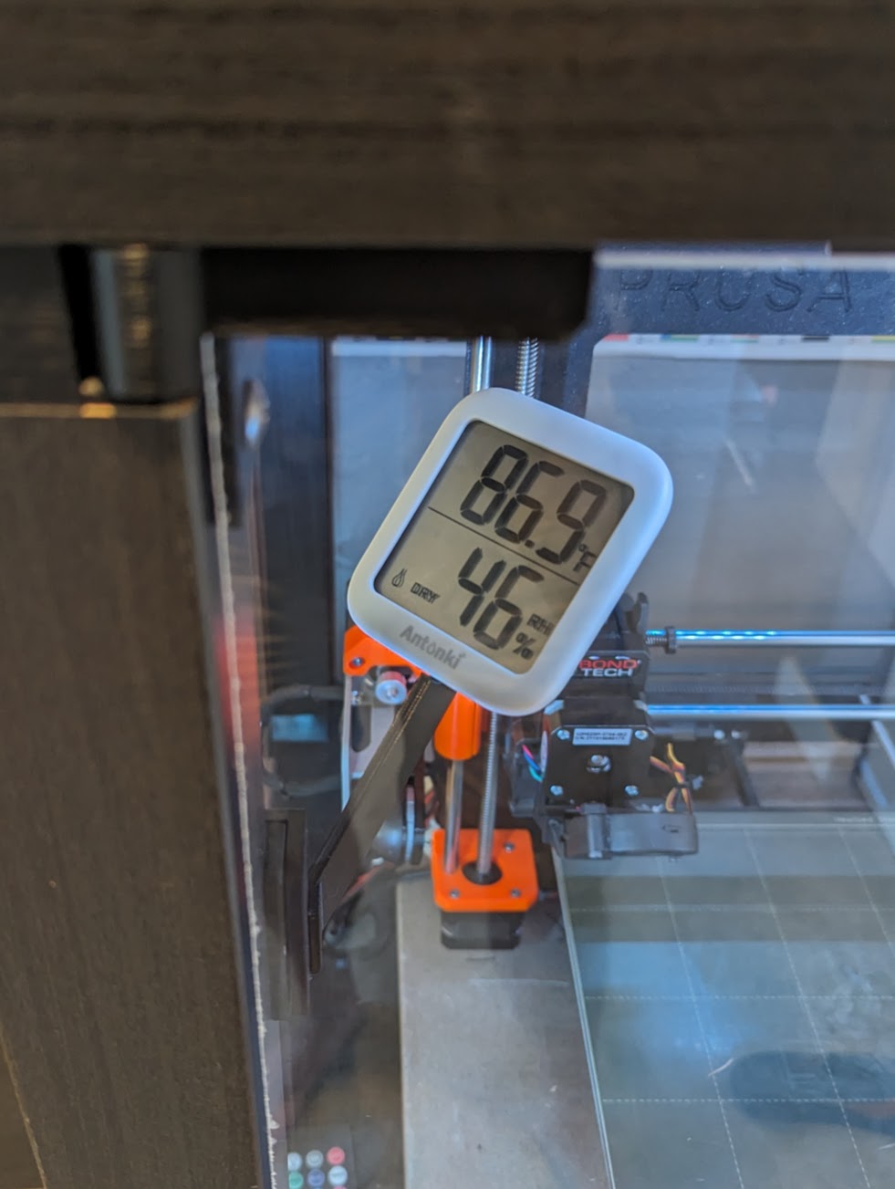 Magnetic Enclosure Thermometer Mount (two options) by jurassic73 ...