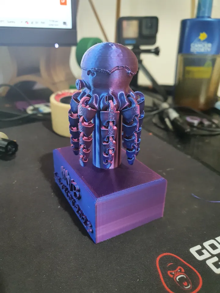 octopus trophy by Emma Flanagan | Download free STL model | Printables.com