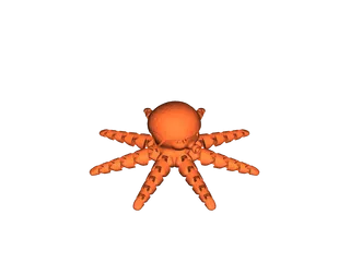 octopus trophy by Emma Flanagan | Download free STL model | Printables.com