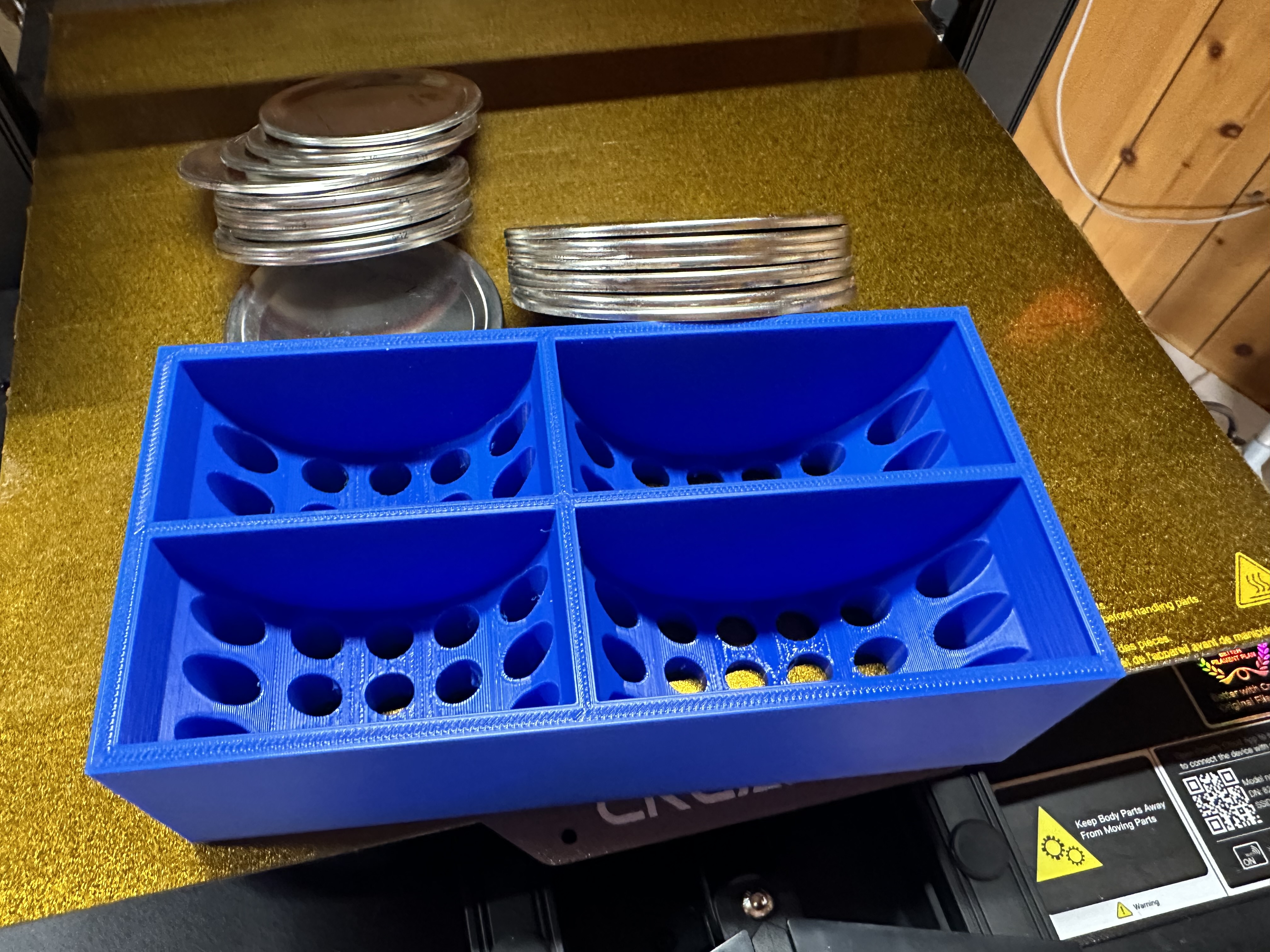 Canning lid tray by zr750 | Download free STL model | Printables.com