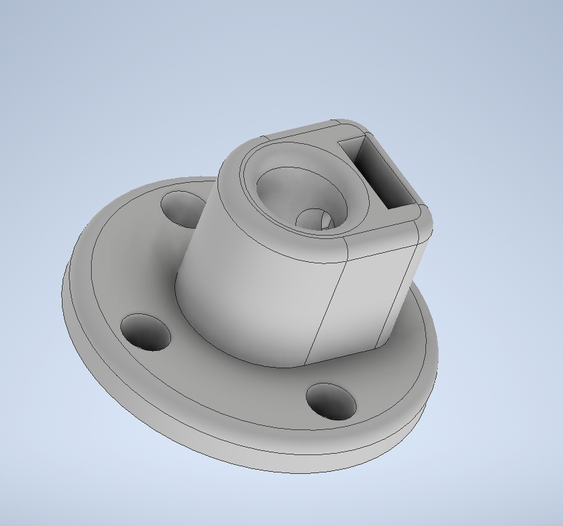 MMU3 Printable Flange by lemmingDev | Download free STL model ...