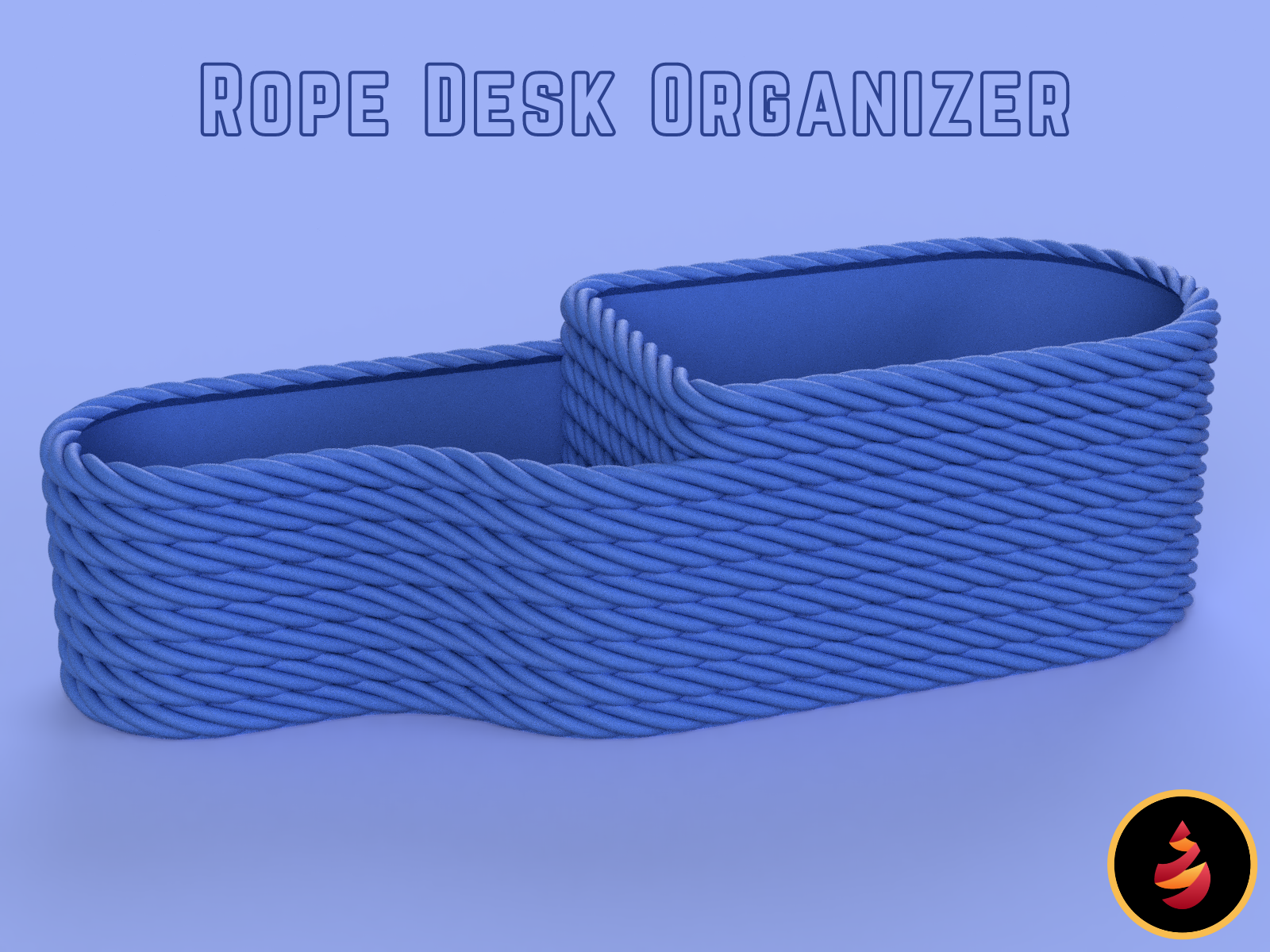 Rope Desk Organizer by JamesThePrinter | Download free STL model ...