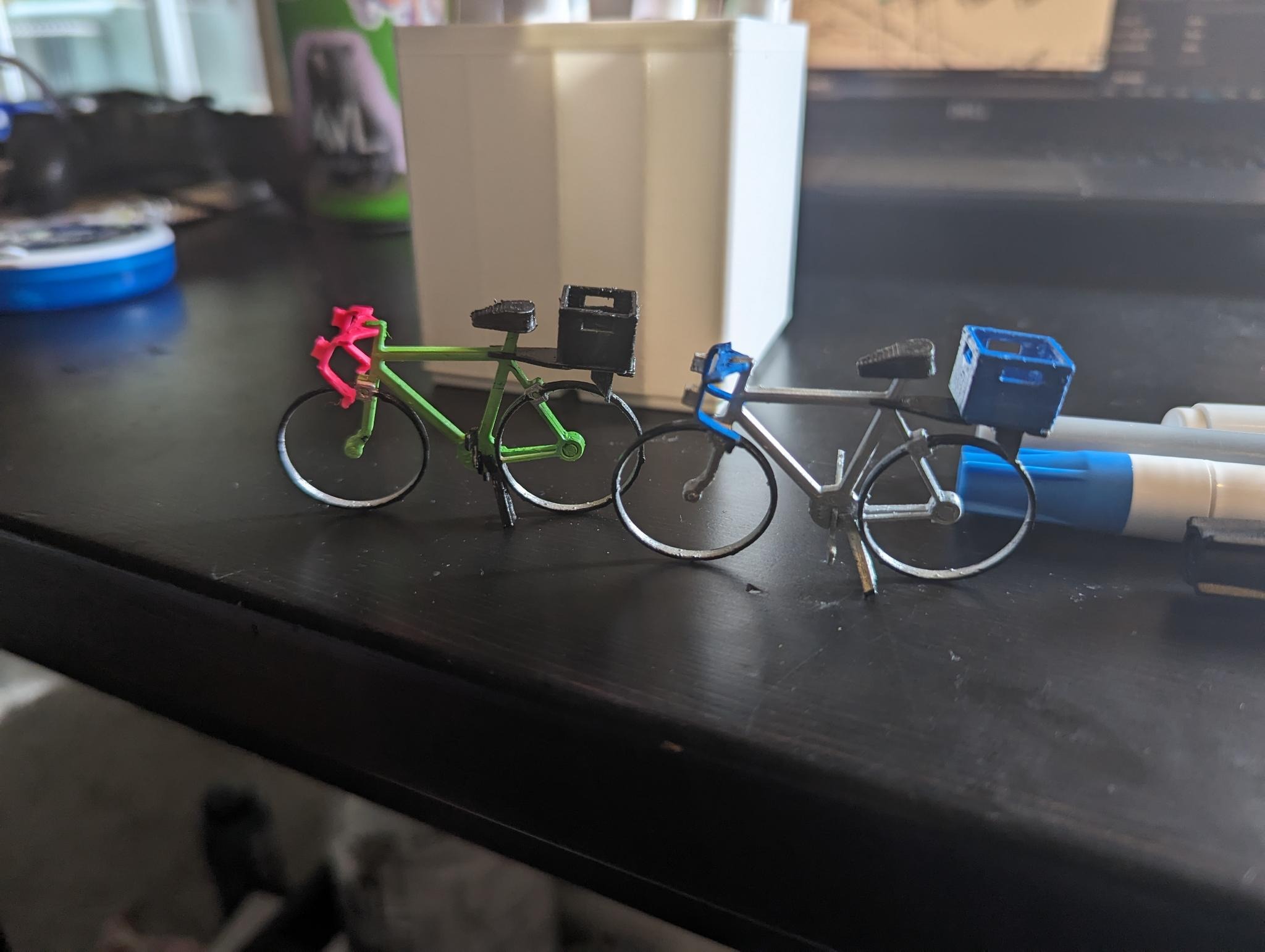 Bicycle Scale Model Kitcard by colorful-corvid | Download free STL ...