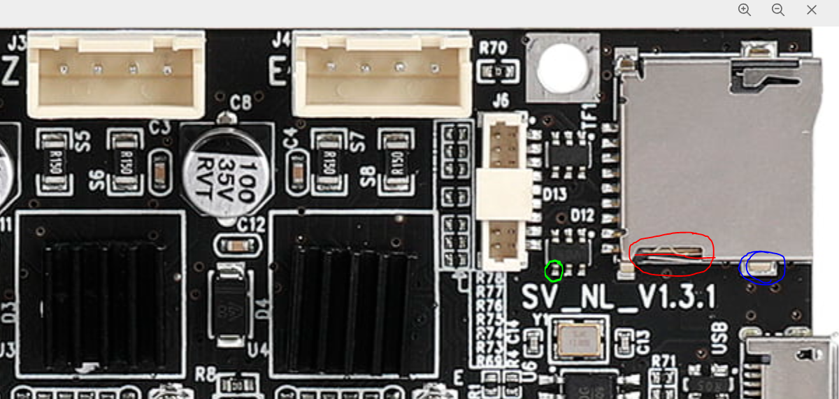 Micro SD To SD Adapter Holder With Switch Mounting Hole for SV06 Plus micro-sd-to-sd-adapter-holder-with-switch-mounting-hole-for-sv06-plus