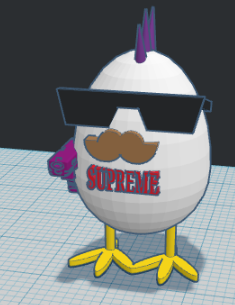 supreme drip egg boi by febix_drives_a_lambo | Download free STL model ...