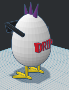 supreme drip egg boi by febix_drives_a_lambo | Download free STL model ...