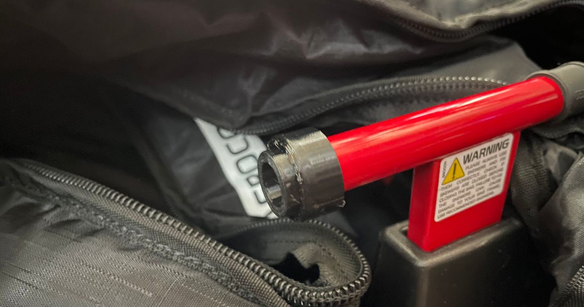 Thru Axle Adapter end cap for SCICON Aerocomfort 3.0 Bike Bag by JascnC ...