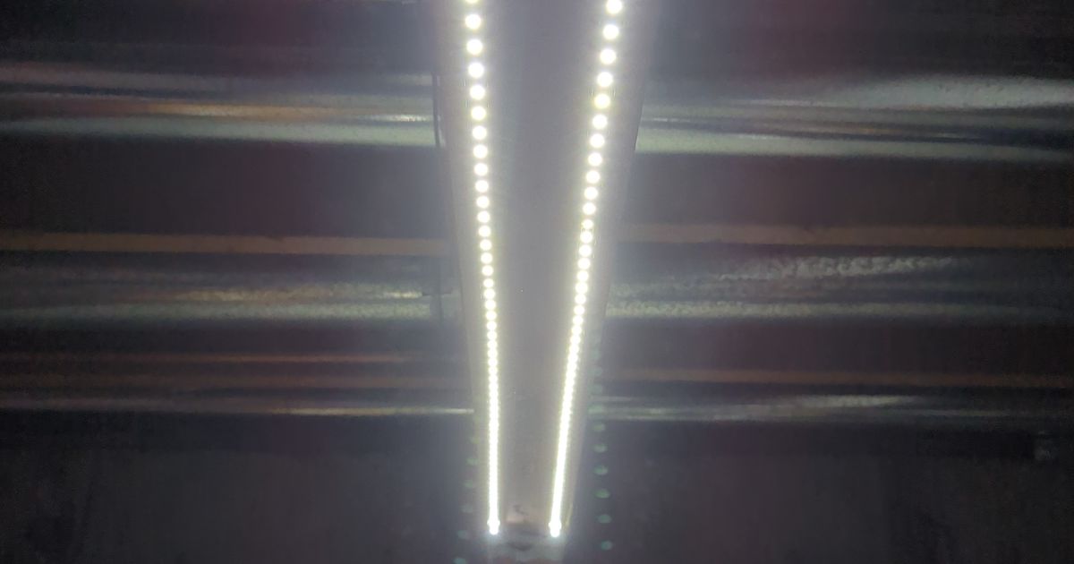 Magnetic LED Tape Channel by mdnght | Download free STL model ...