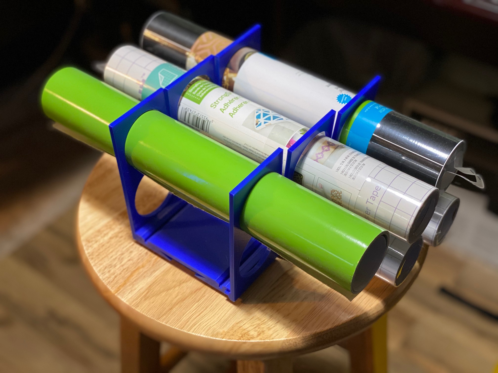 Wall mounted material roll holder by DanielPrints | Download free STL ...