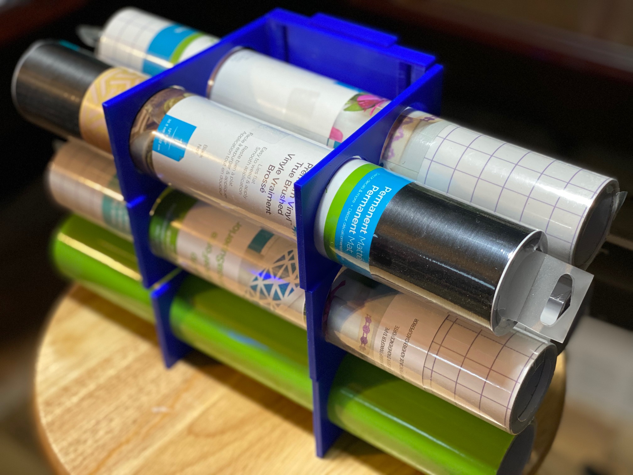 Wall mounted material roll holder by DanielPrints | Download free STL ...
