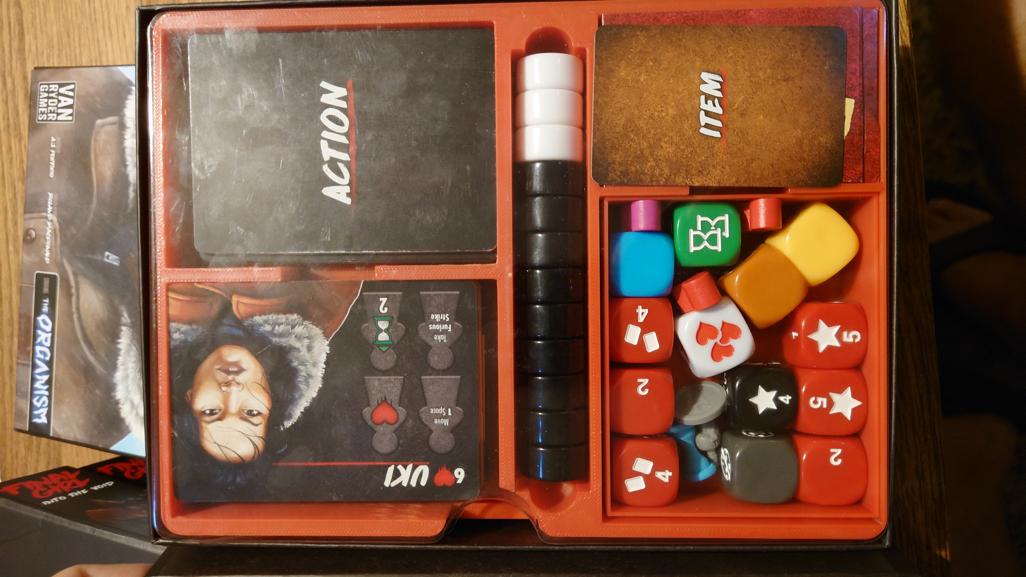 Final Girl Core Box Insert inc. Box of Props, Trays, and Curves for the ...