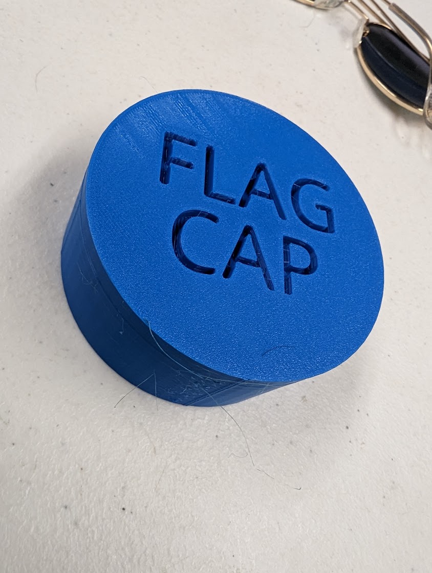 Removeable Flagpole Cap by Dan | Download free STL model | Printables.com