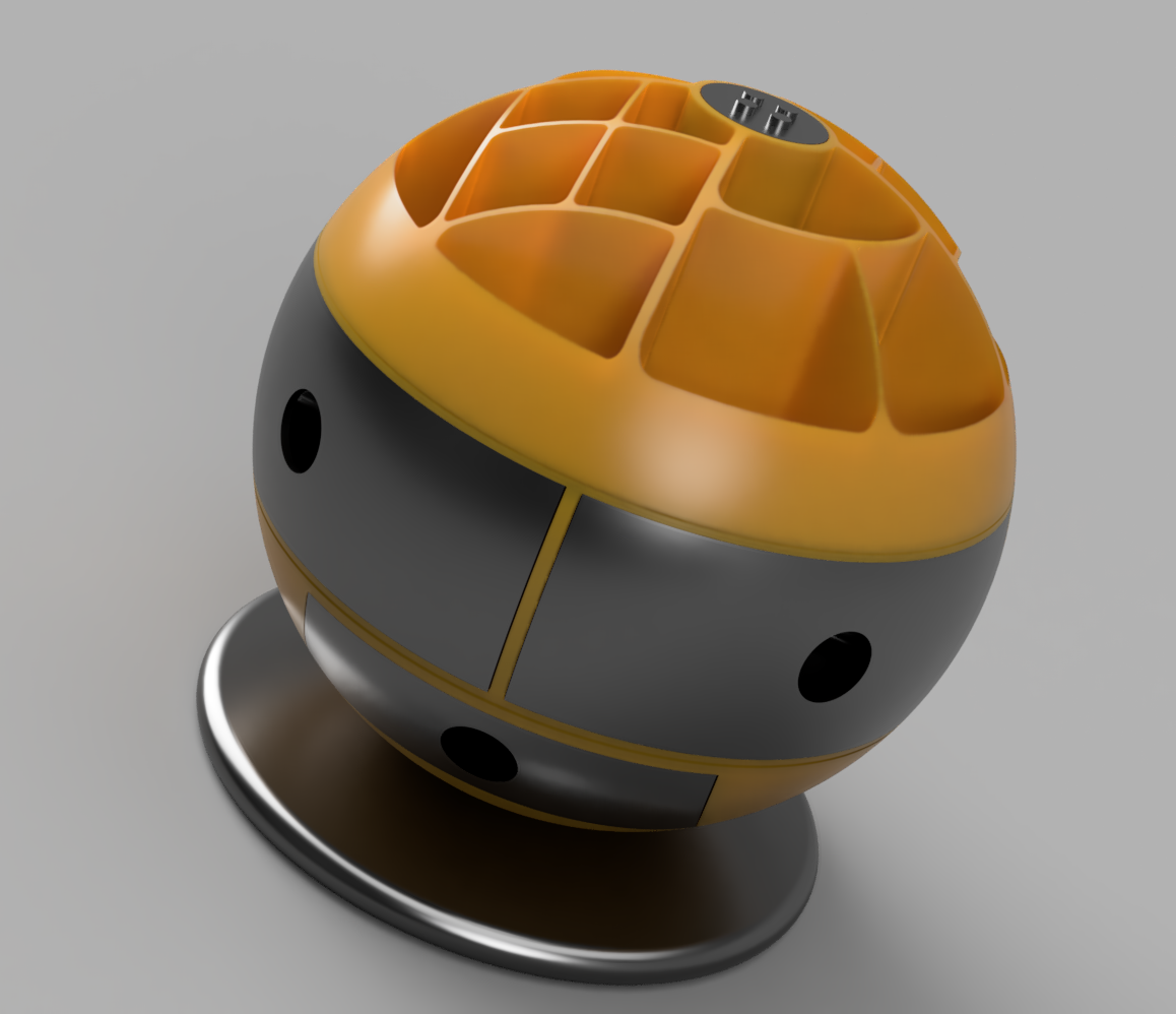 A sphere-shaped organizer by Ivan3D | Download free STL model ...