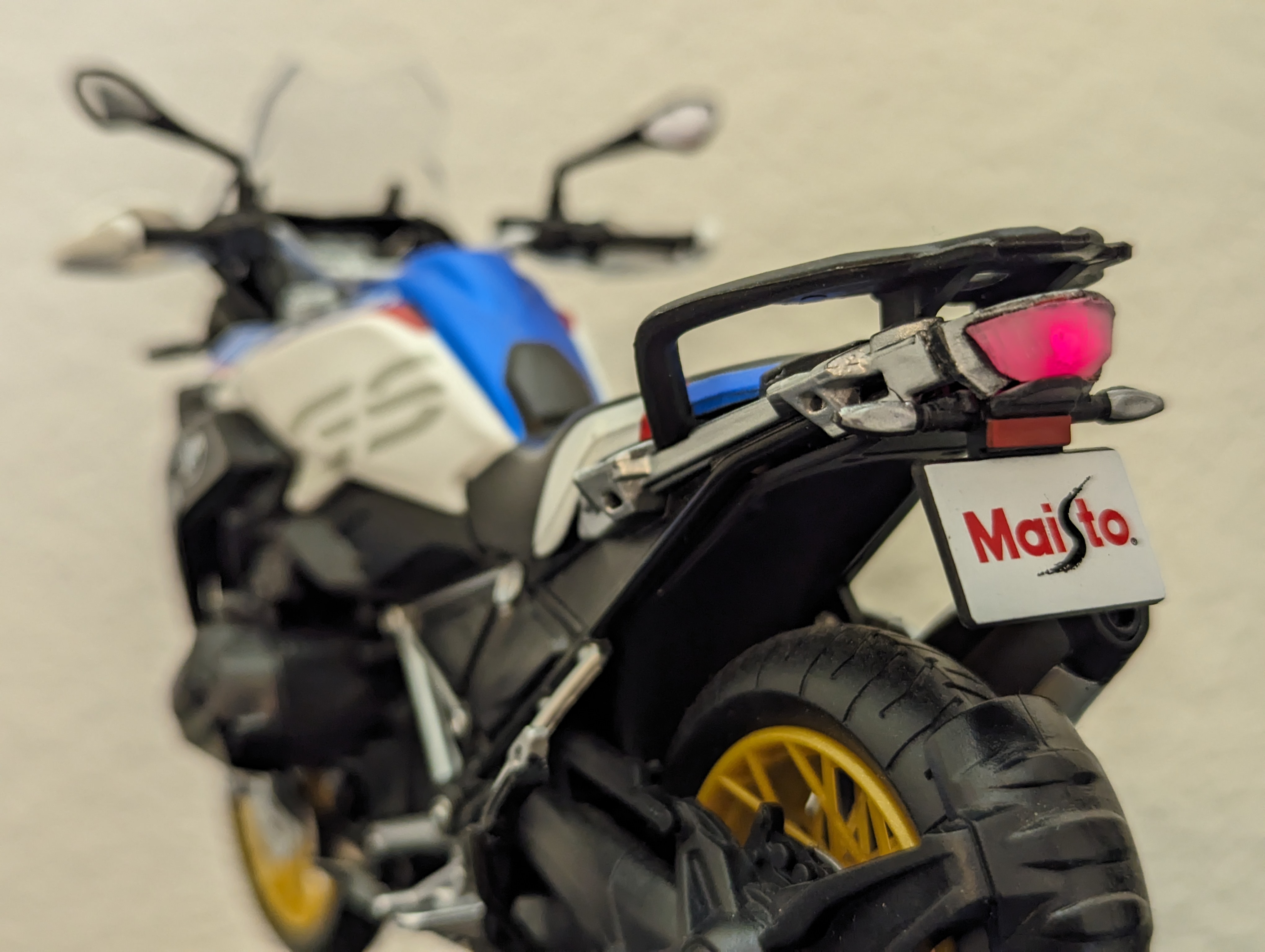 Maisto Model Motorcycle LED Tail Light (BMW R1250GS) by Brett Norman ...