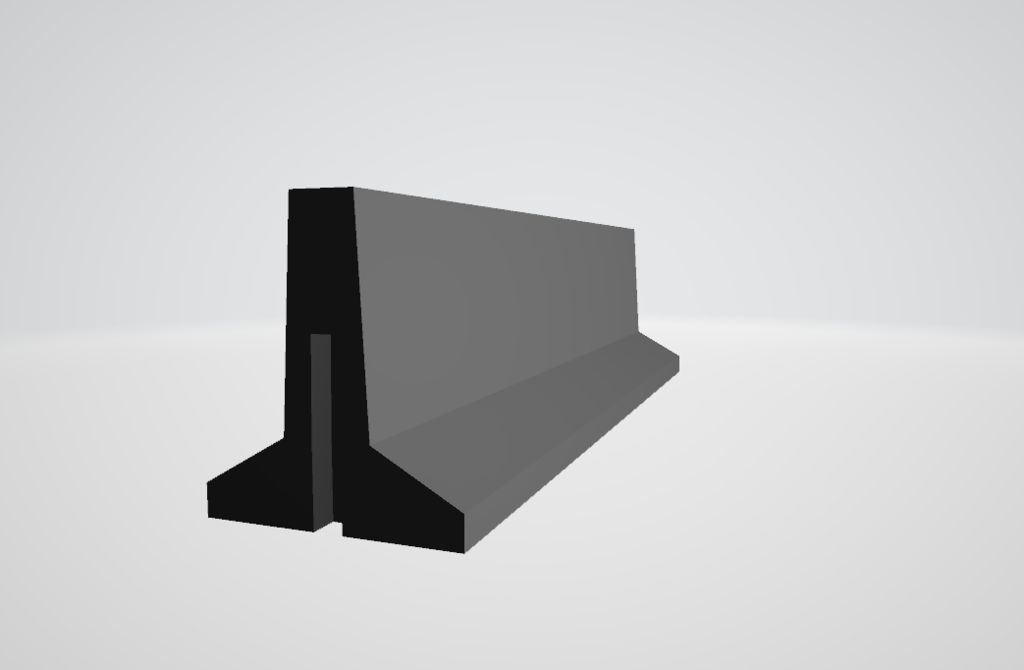 1:35 printable traffic barrier and mold - for dioramas (adjusted) by ...