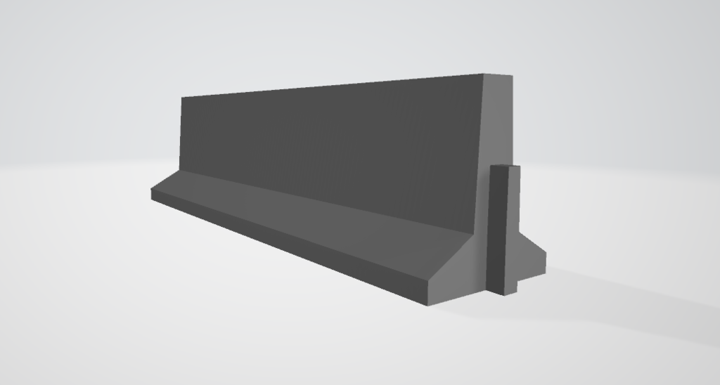 1:35 printable traffic barrier and mold - for dioramas (adjusted) by ...