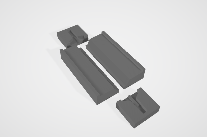 1:35 printable traffic barrier and mold - for dioramas (adjusted) by ...