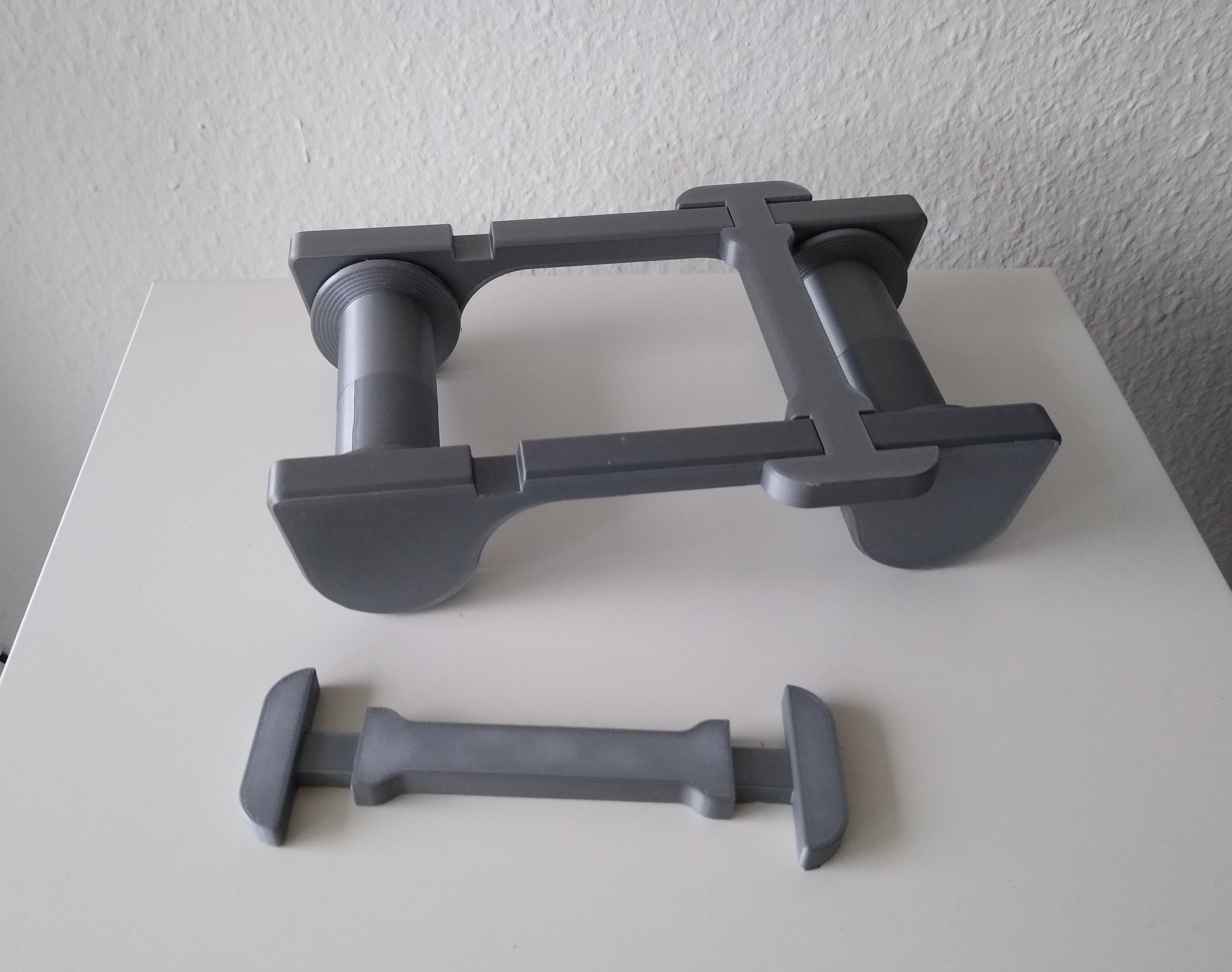 Improved filament roller + stand (FreeCAD) by NUeB | Download free STL ...