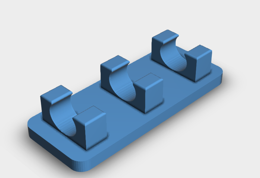 Tabletop Cable Holder by Hoope | Download free STL model | Printables.com