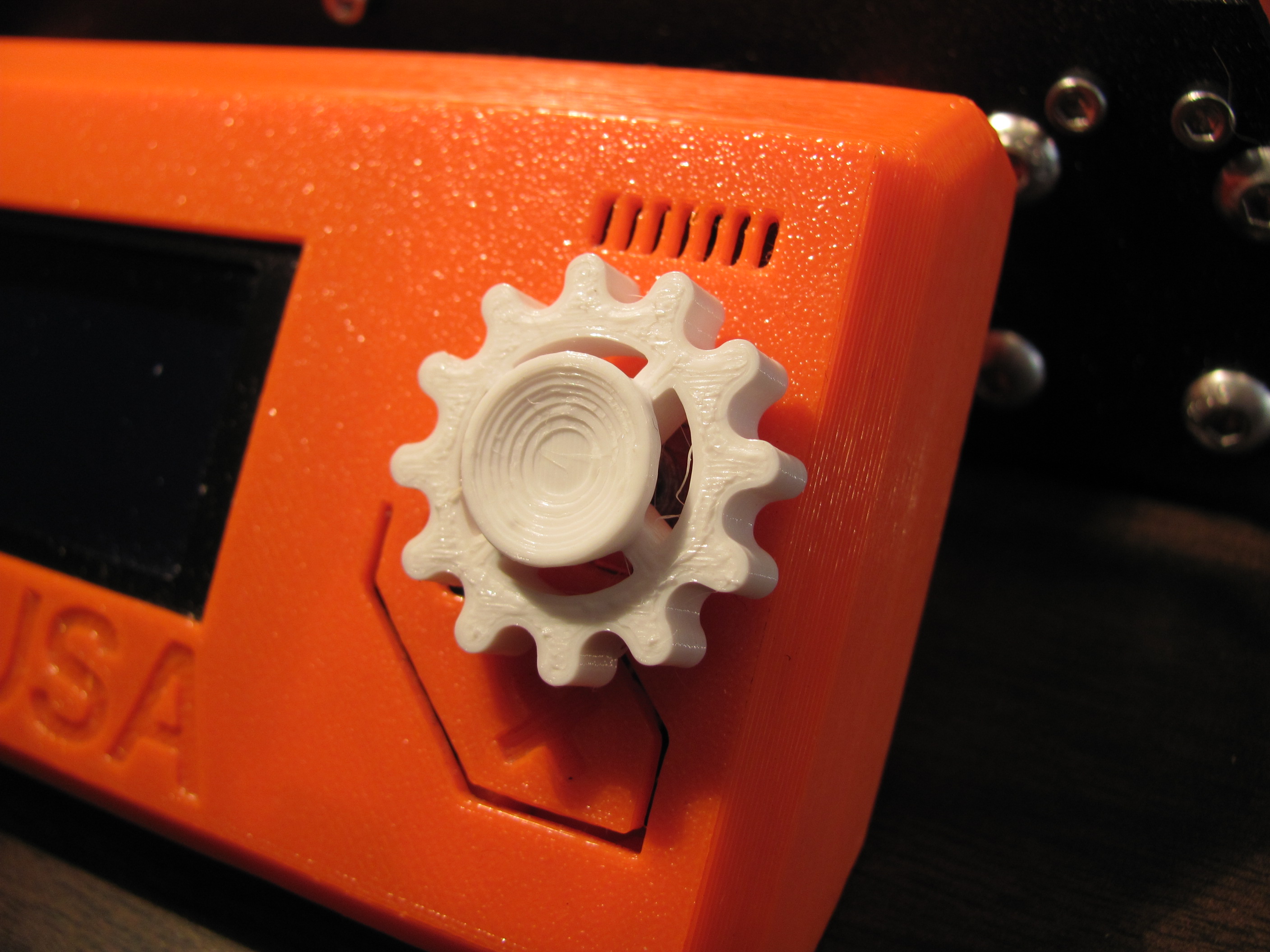Selector wheel with deep dish center button by cncMaker1976 | Download ...