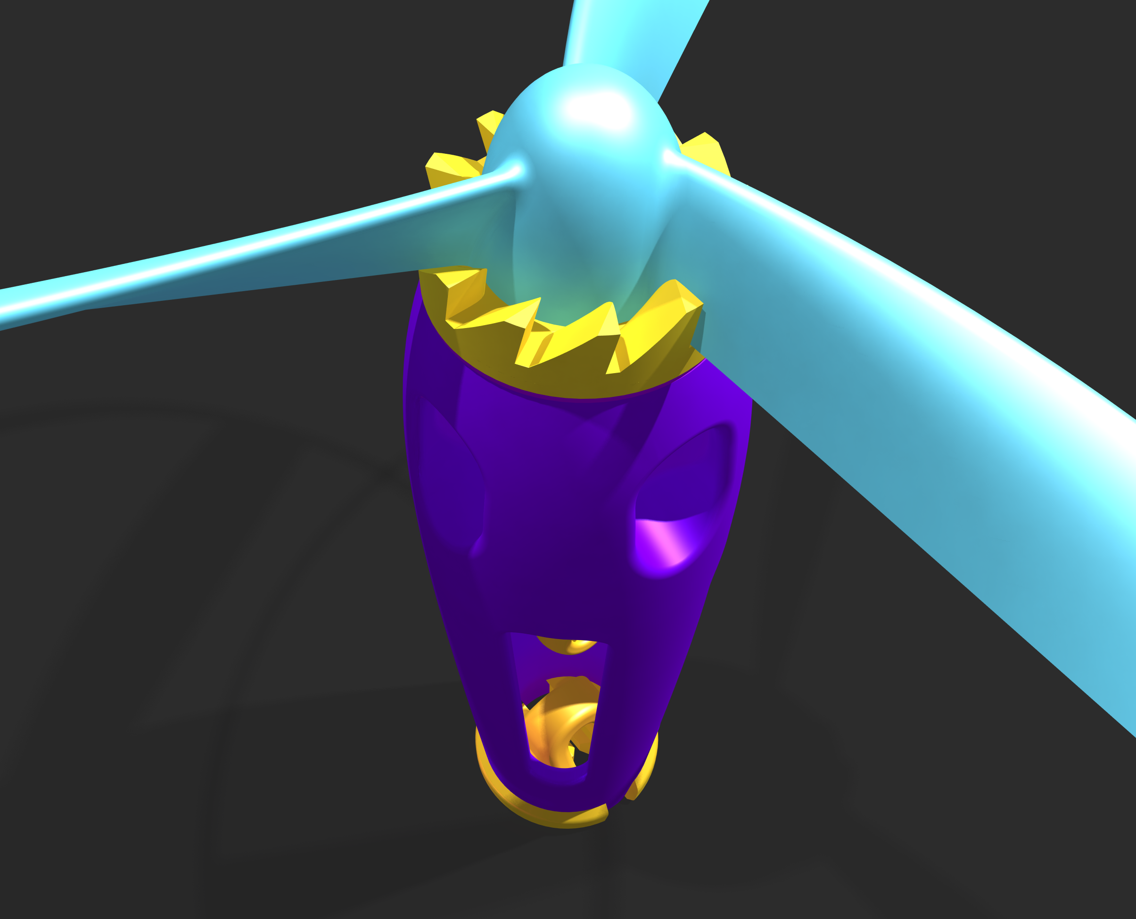 Flying propeller toy by rorys3D | Printables Store