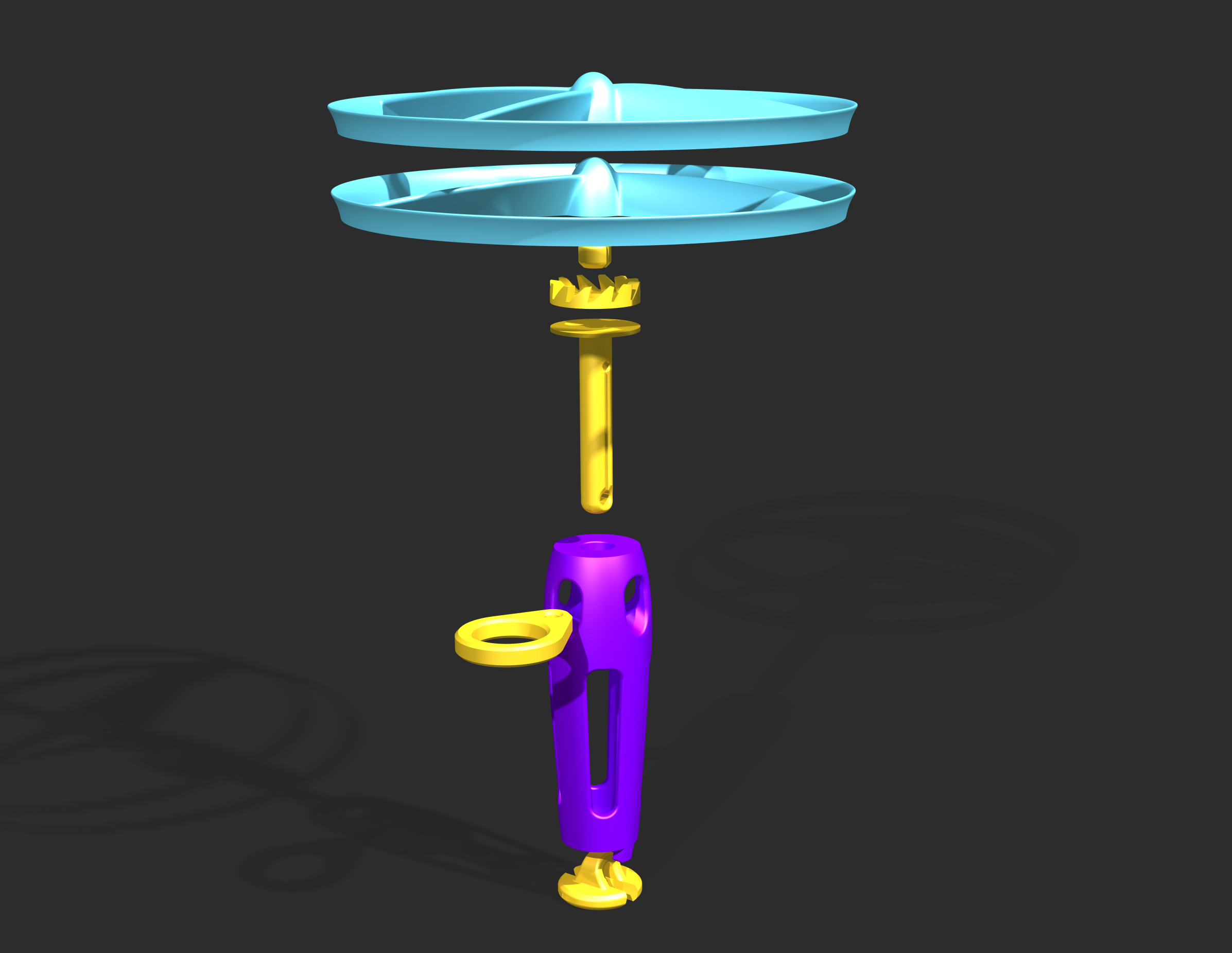 Flying propeller toy by rorys3D | Printables Store