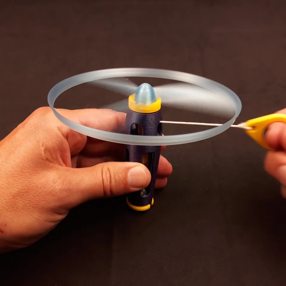 Flying propeller toy by rorys3D | Download free STL model | Printables.com