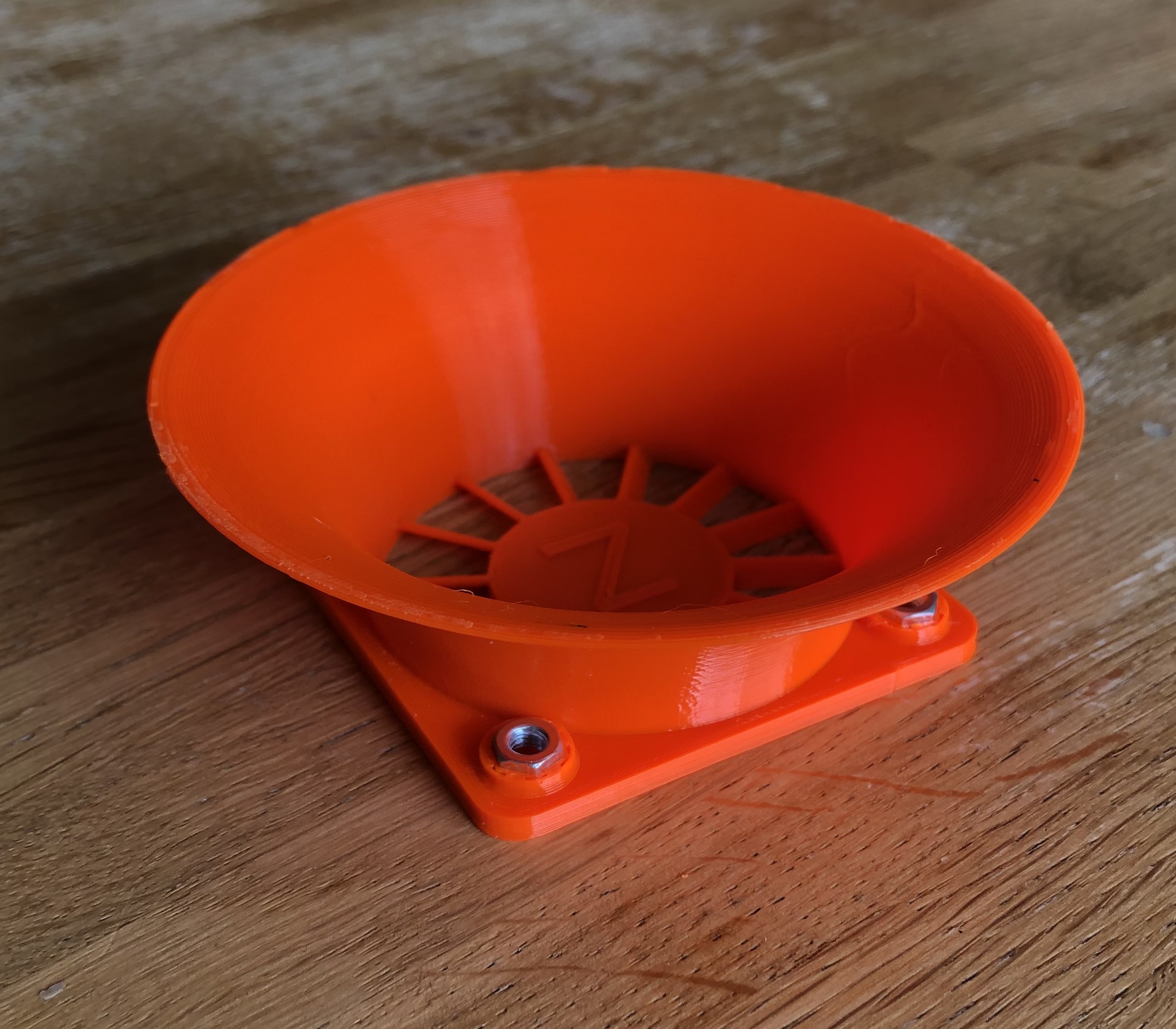 Fan holder with Velocity stack by laci0930 | Download free STL model ...