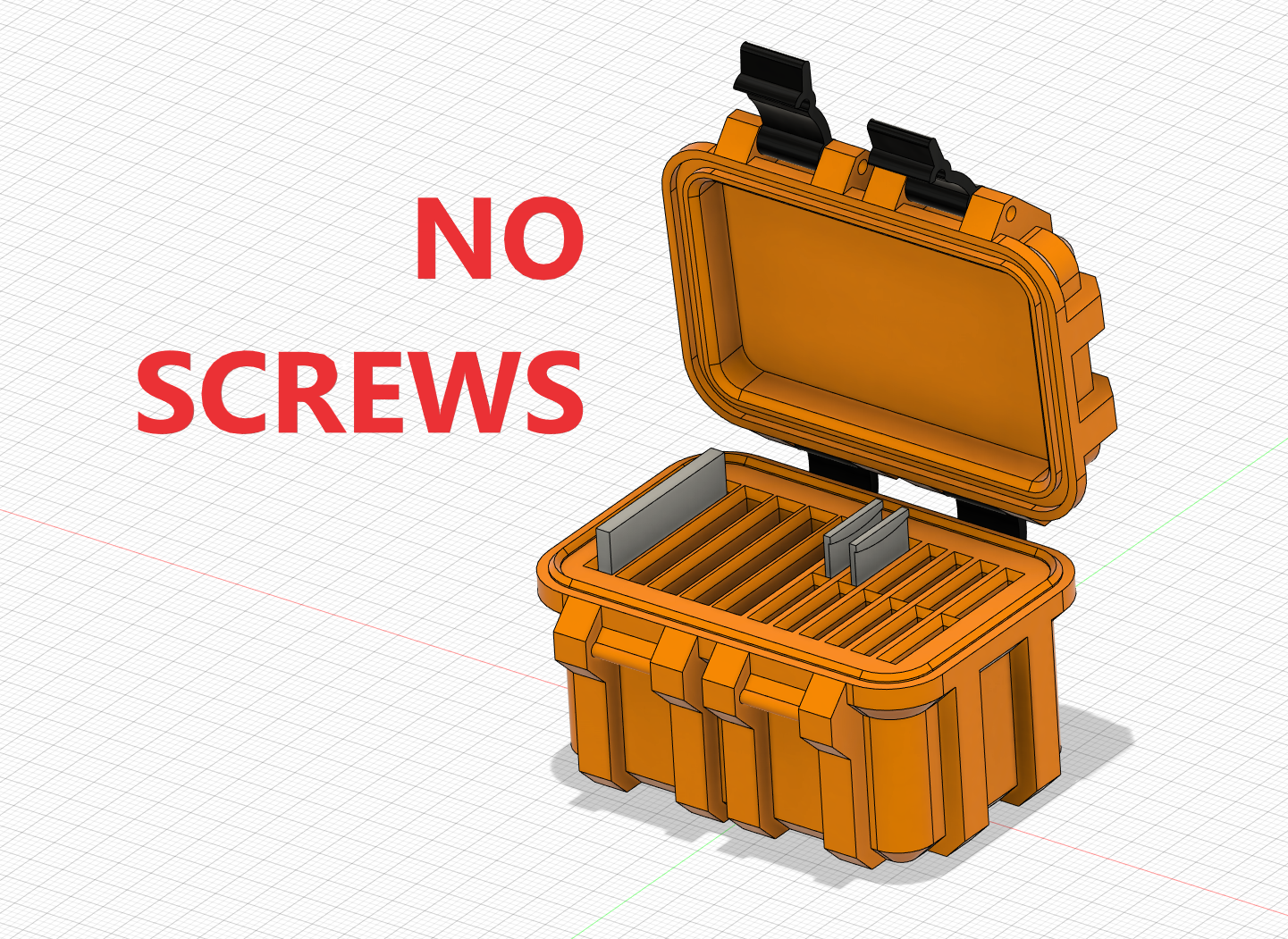 Rugged Box/Case (NO SCREWS) for SD and micro SD cards by Markus ...