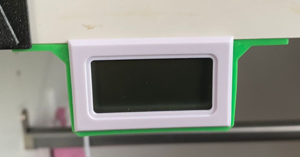 Humidity meter--Holder by Matěj Pyšno | Download free STL model ...