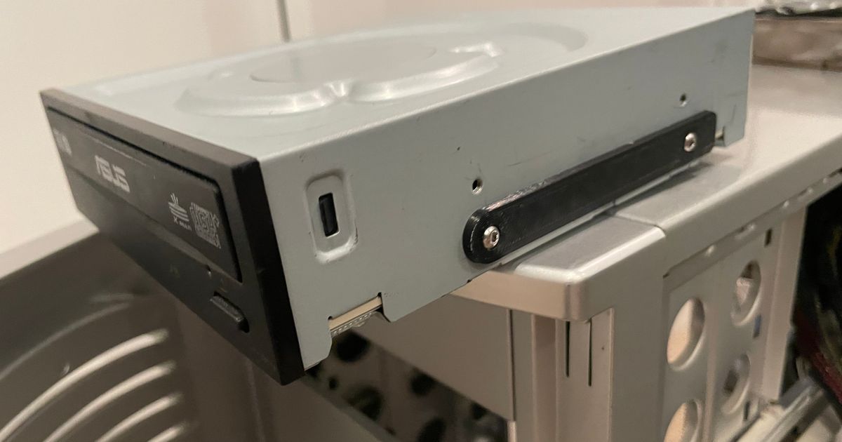 Ultra PC Case Toolless 5.25" Caddy by 9021007 | Download free STL model ...