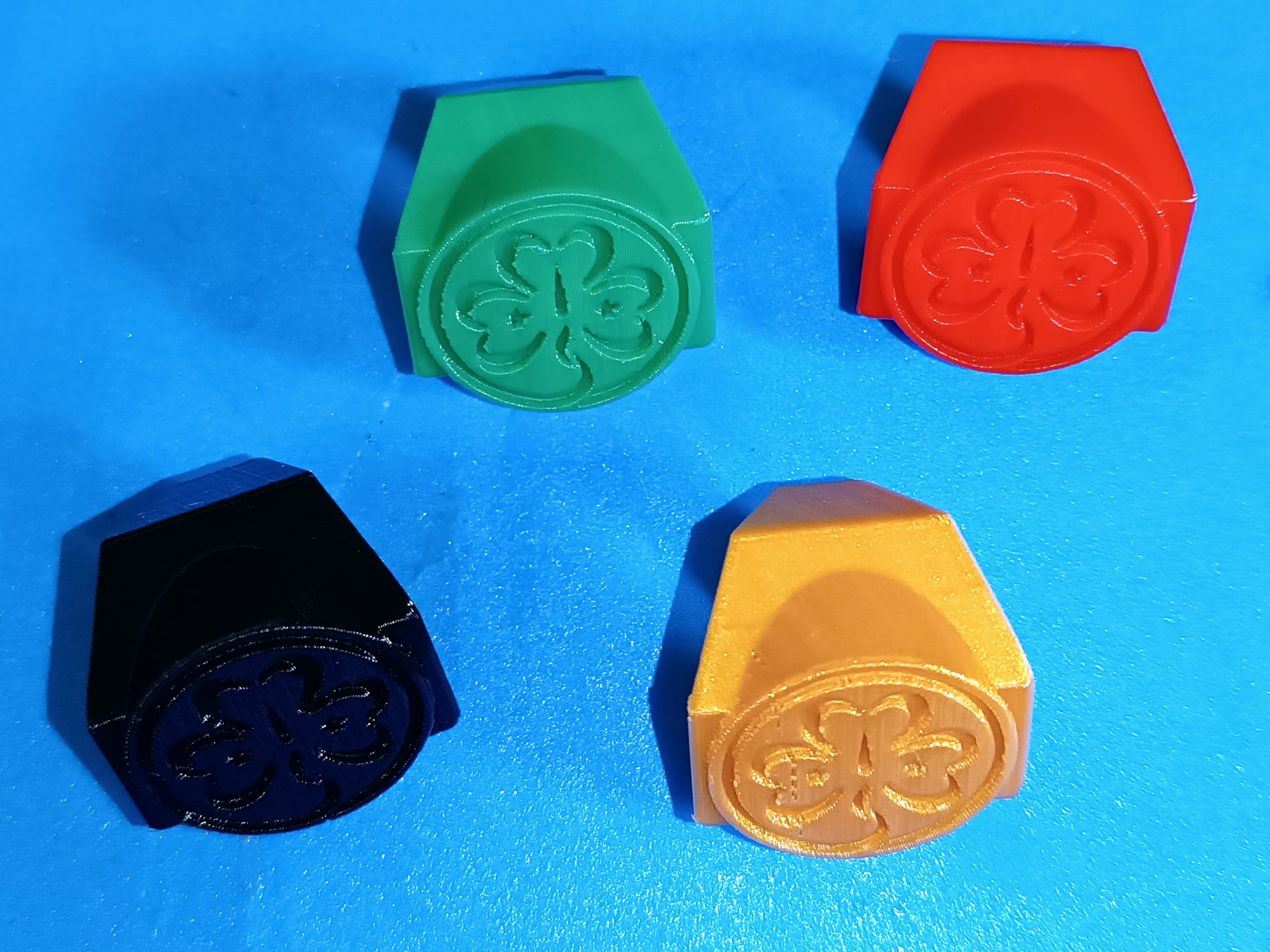 Wagggs woggle Scarf Ring neckerchief - Pasapañuelos o canuto de Guias ...