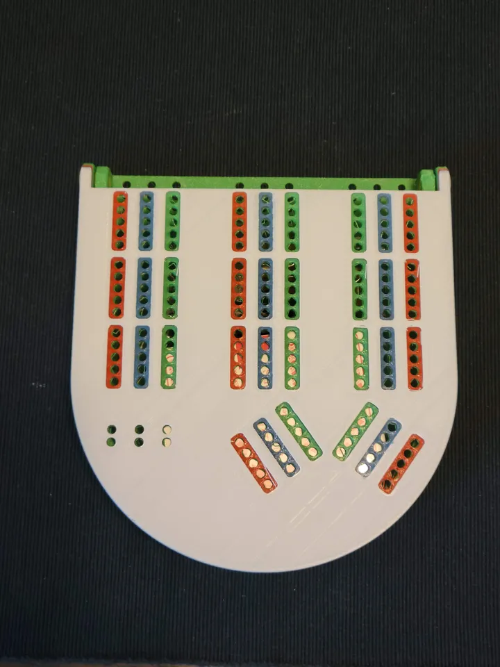 Cribbage board - 3-player, folding by Crafter64 | Download free STL ...