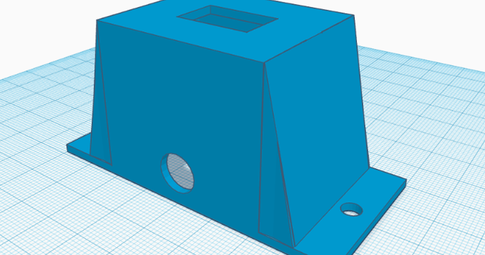 SPST Square Rocker Switch Housing with Power Supply Port by JA Prints ...