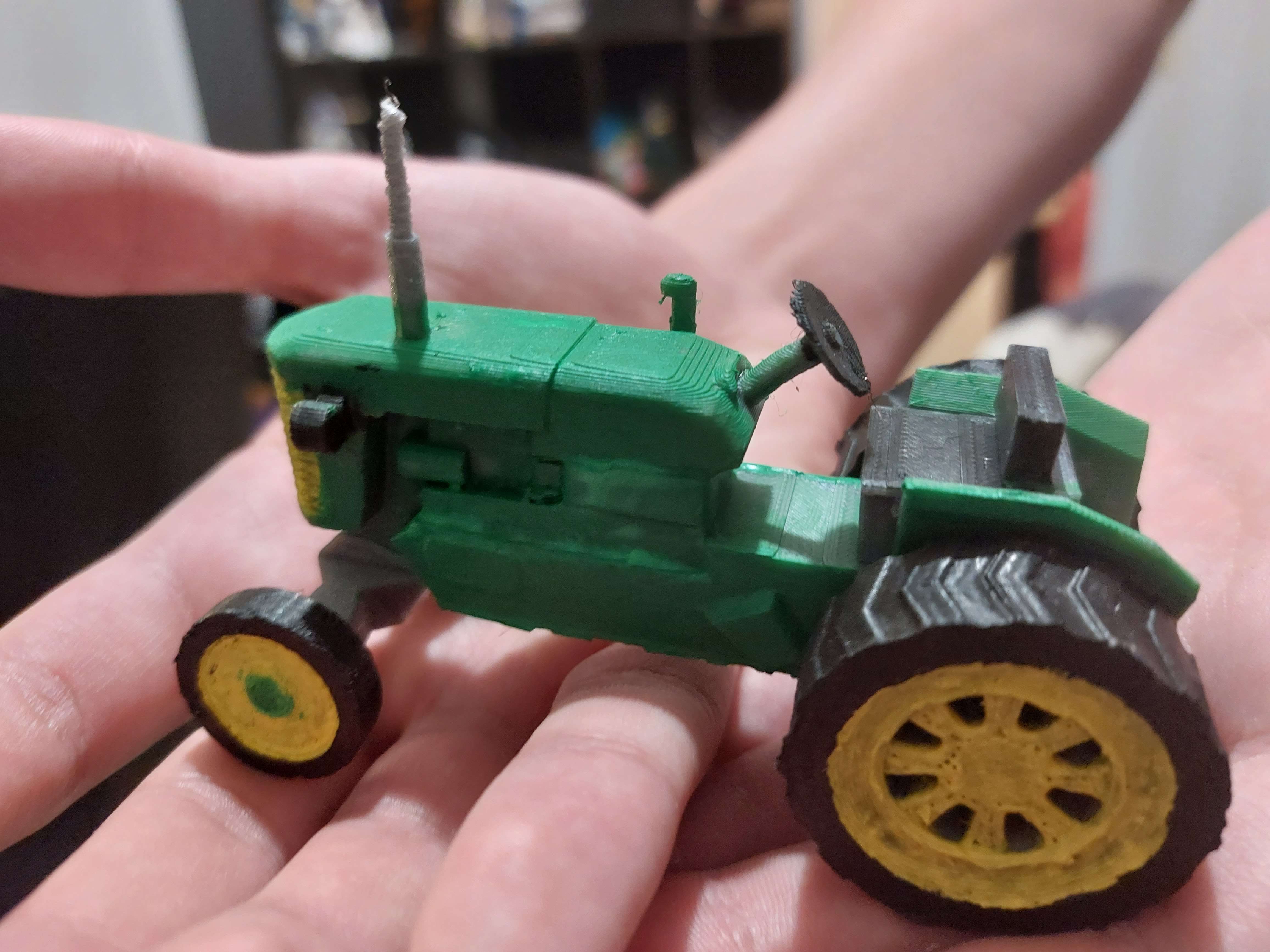 Zetor 25A Tractor with spinning wheels by Santeridahlia | Download free ...