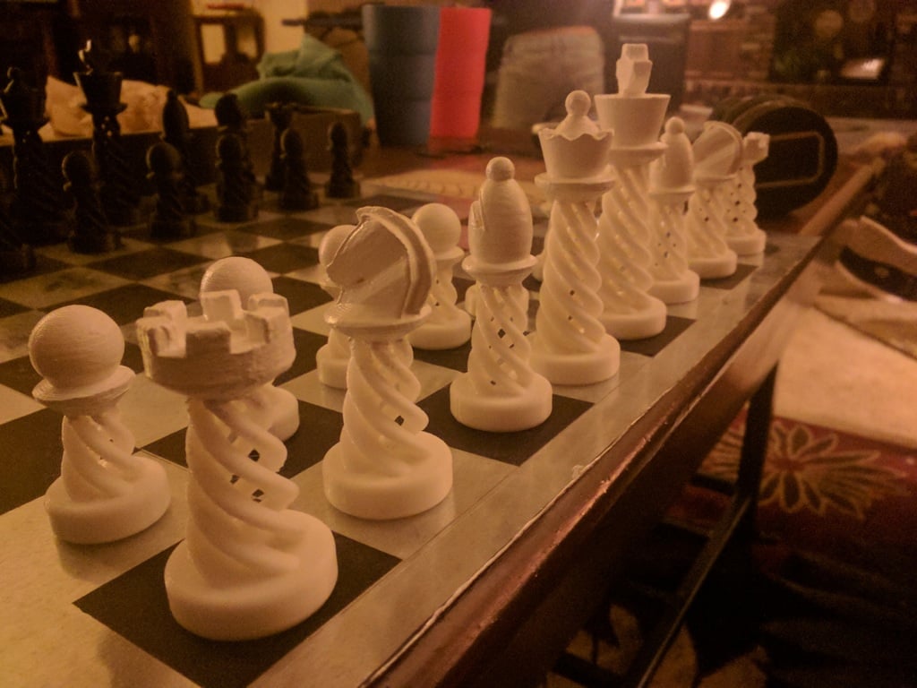 Chess Complete SCAD by brandroid | Download free STL model | Printables.com