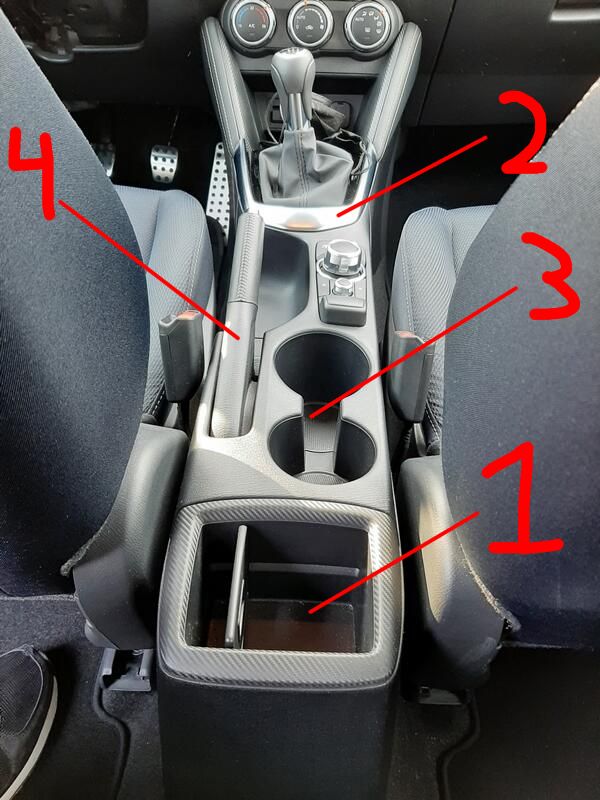 Mazda CX-3 (Possibly Mazda2 and Mx5 and other models) Handbrake Lever ...